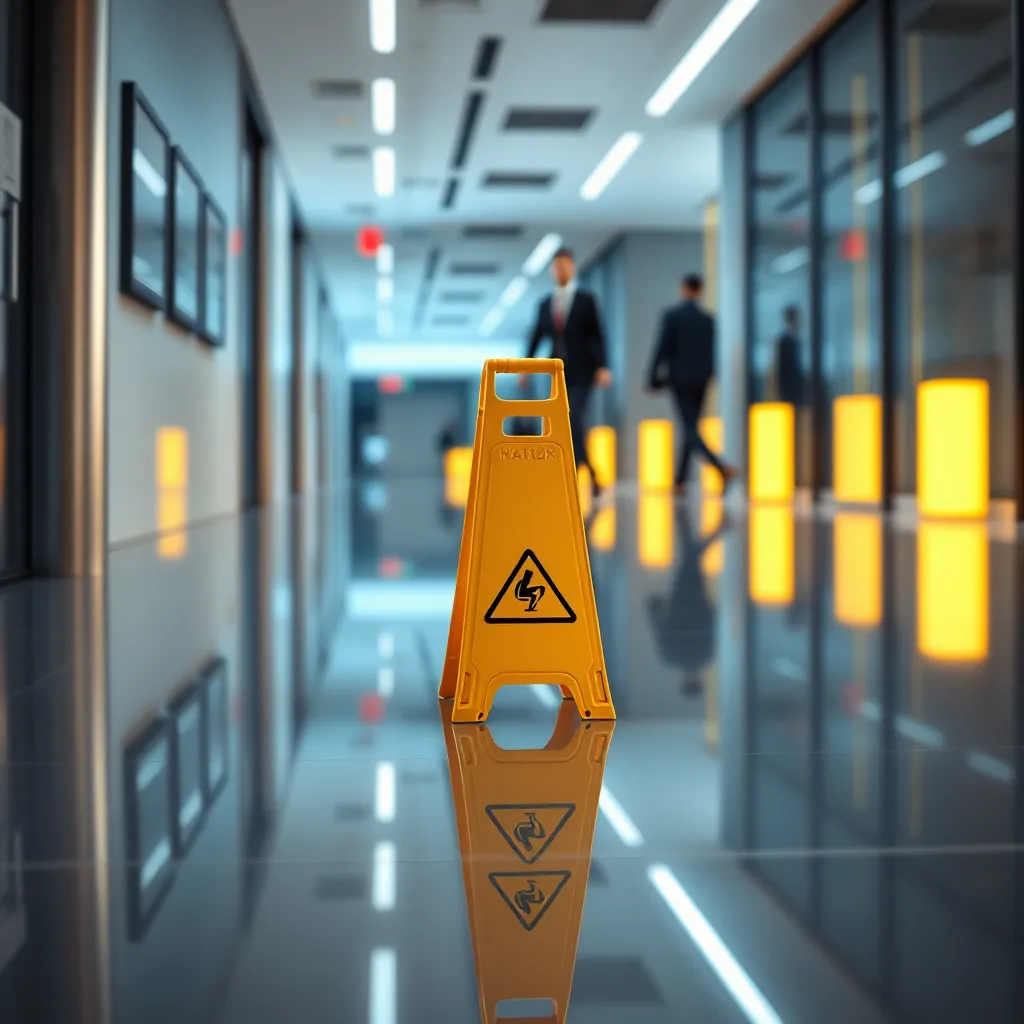 Importance of Wet Floor Signs in Workplace Safety : LevelUpTalk