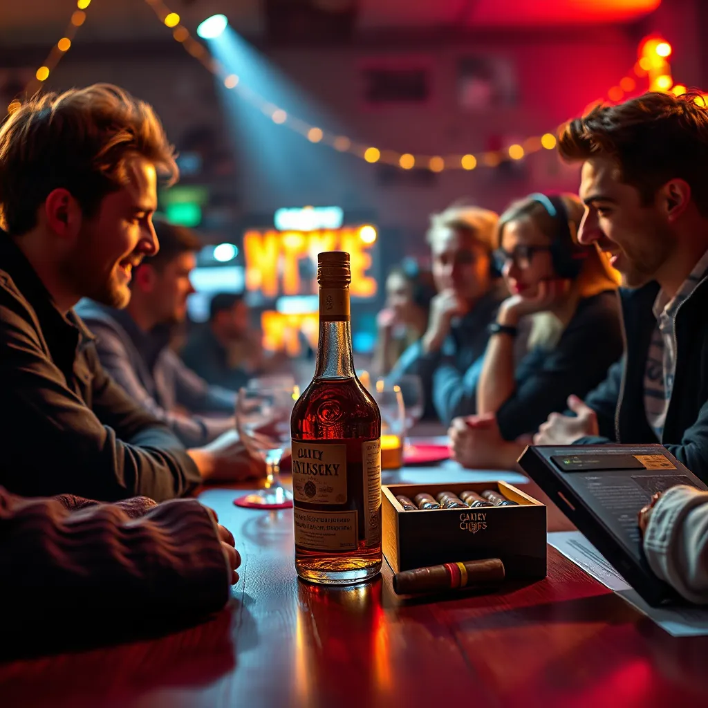 Celebrating a Gaming Milestone: Whiskey and Cigars Night : LevelUpTalk