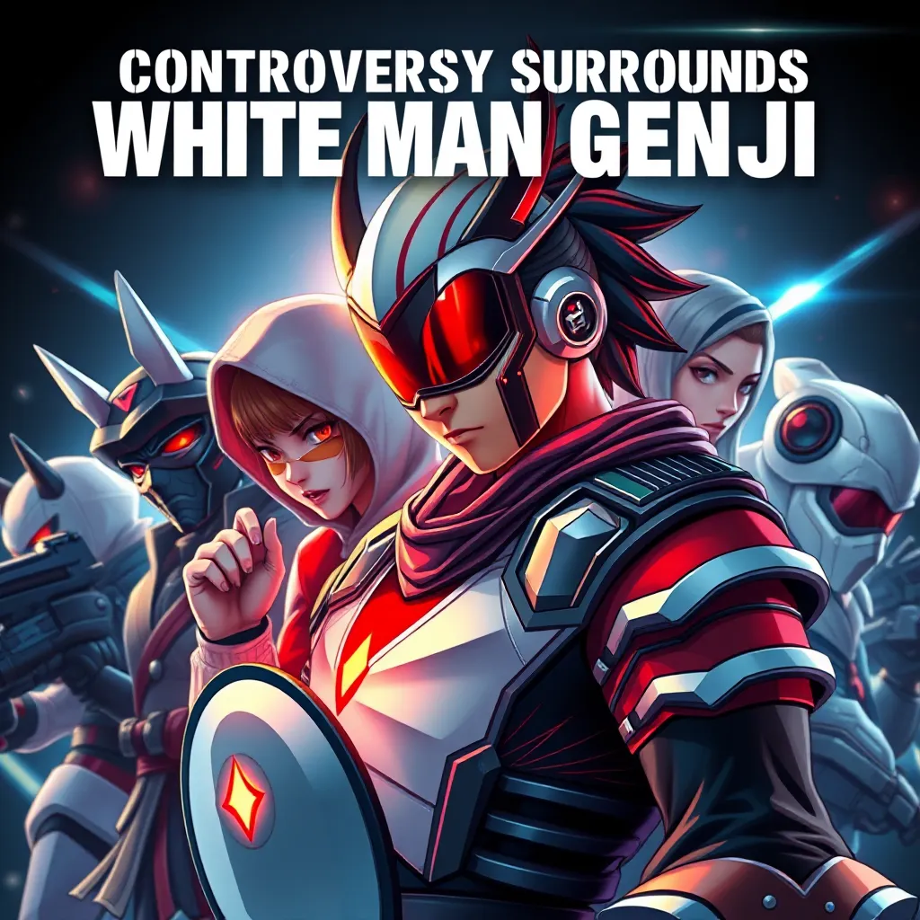 Controversy Surrounds White Man Genji Debate : LevelUpTalk