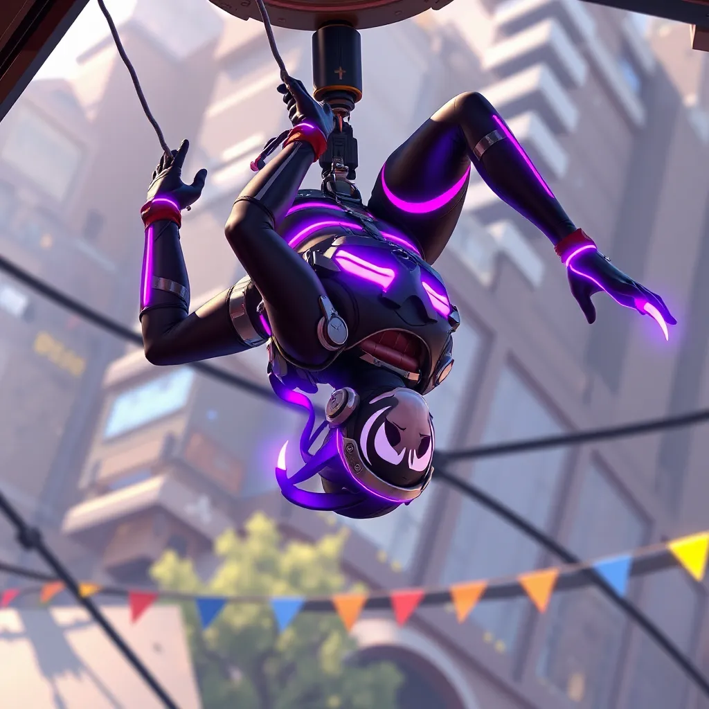 Widowmaker's Grapple Moment: Upside Down and Deadly : LevelUpTalk
