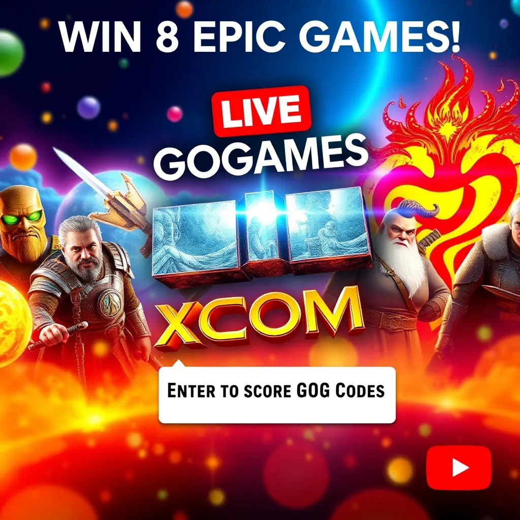 Win 8 Epic Games! Enter to Score Prime GOG Codes : LevelUpTalk