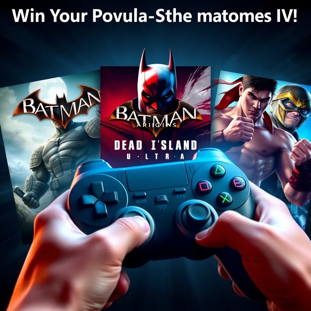 Win Batman Arkham Origins, Dead Island & Street Fighter IV! : LevelUpTalk