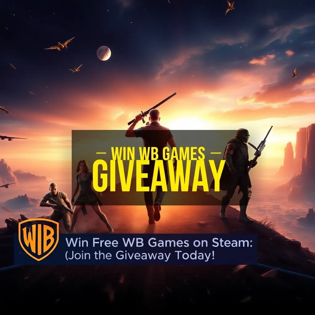 Win Free WB Games on Steam: Join the Giveaway Today! : LevelUpTalk