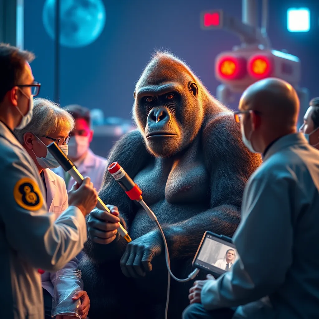 Did Moon Lab Scientists Neuter Winston the Super Gorilla? : LevelUpTalk