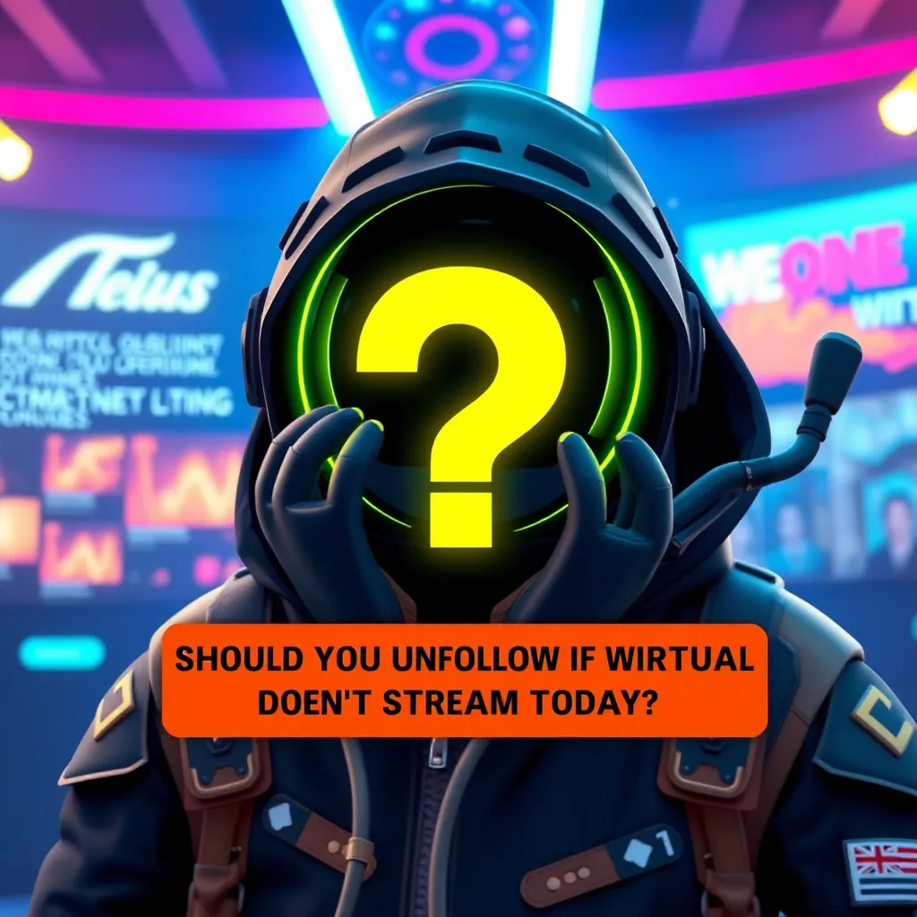 Should You Unfollow If Wirtual Doesn't Stream Today? : LevelUpTalk