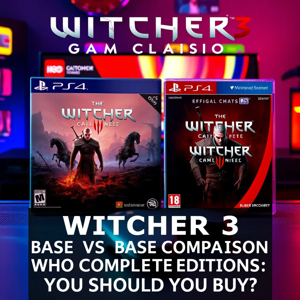 Witcher 3 Base vs Complete Edition: What Should You Buy? : LevelUpTalk