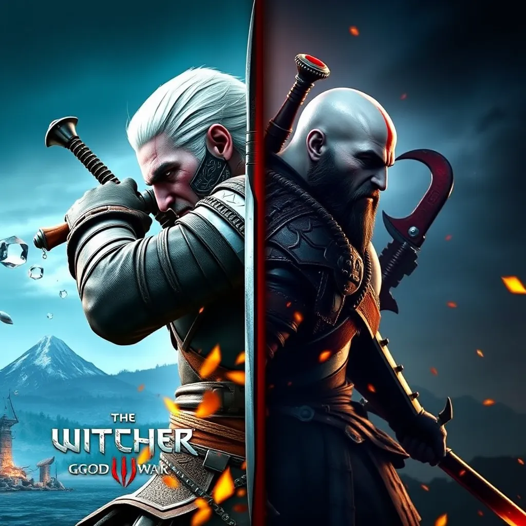 Comparing The Witcher 3 and God of War Gameplay Styles : LevelUpTalk