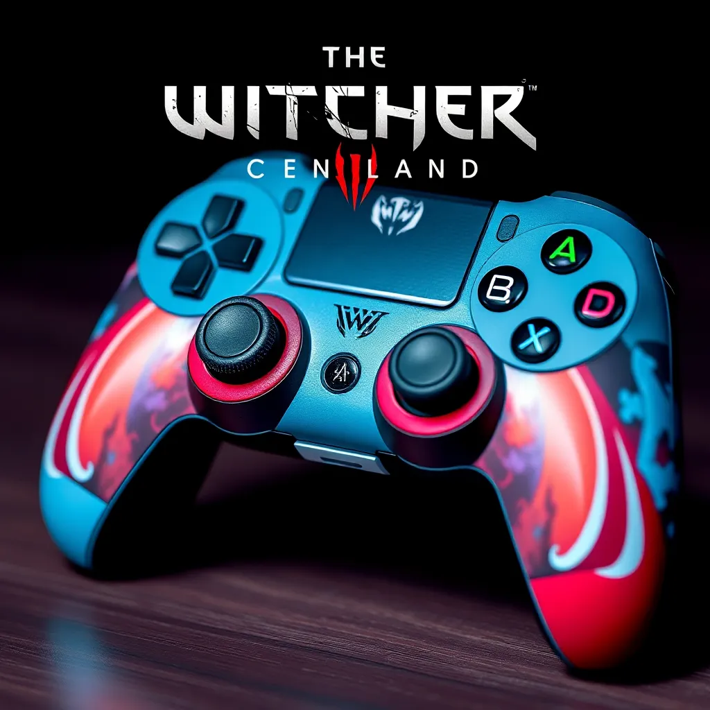 Get Your Hands on the Witcher 3 Limited Edition Controller : LevelUpTalk
