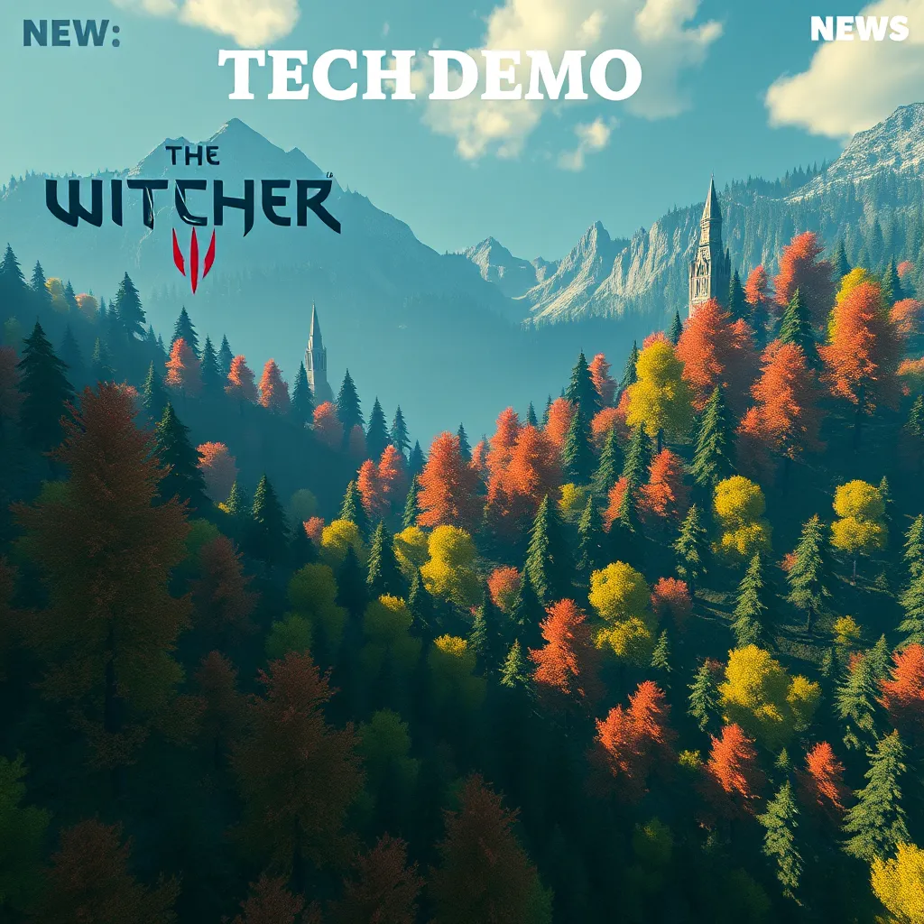 CD Projekt Red Clarifies Witcher 4 Tech Demo Misunderstanding : LevelUpTalk