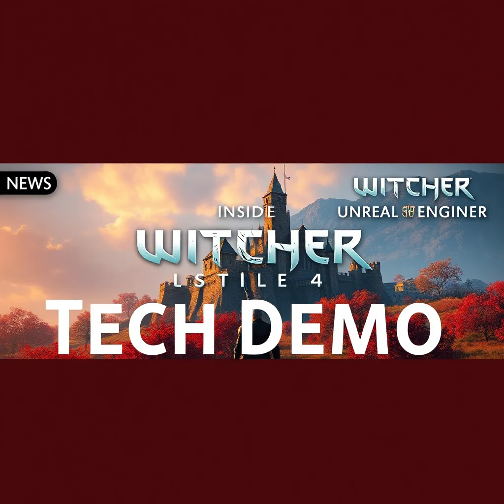 Inside The Witcher 4 Tech Demo: Epic Interview Analysis : LevelUpTalk