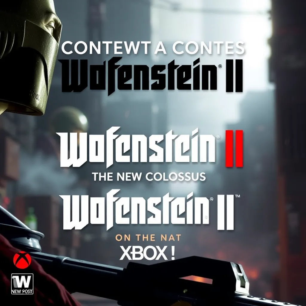 Win a Code for Wolfenstein II: The New Colossus on XBOX! : LevelUpTalk