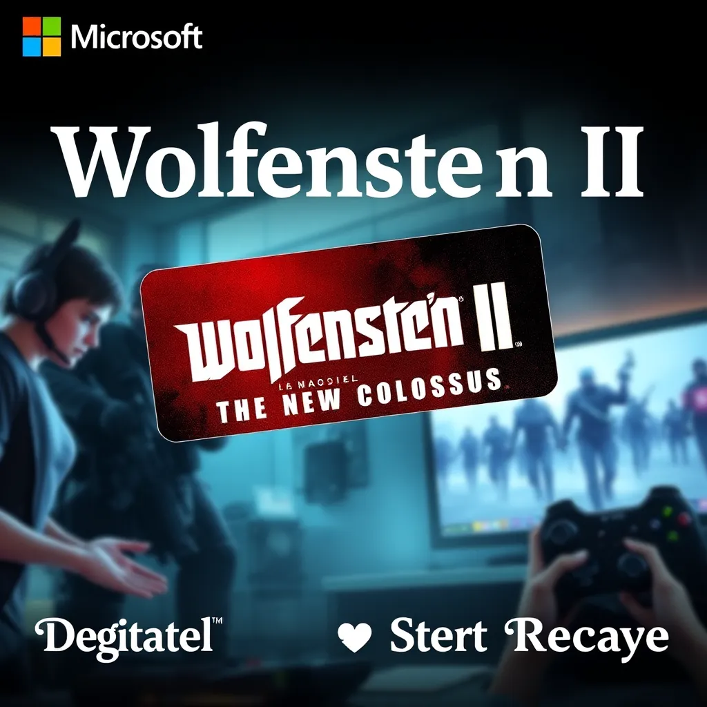 Microsoft Store Giveaway: Wolfenstein II Key Up for Grabs! : LevelUpTalk
