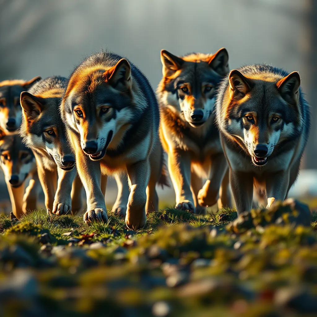 Exploring Wolf Pack Behavior: How These Hunters Operate : LevelUpTalk
