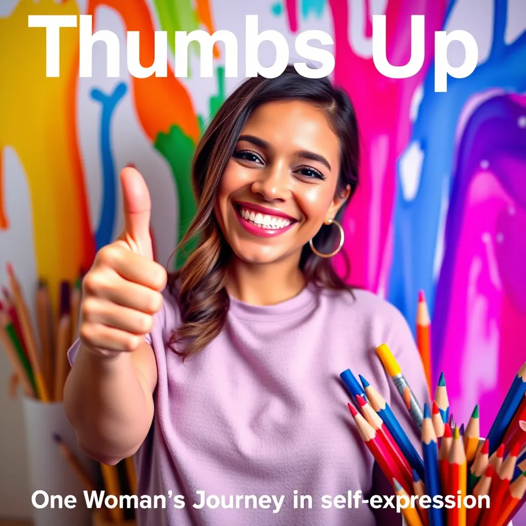 Thumbs Up: One Woman's Journey to Self-Expression : LevelUpTalk
