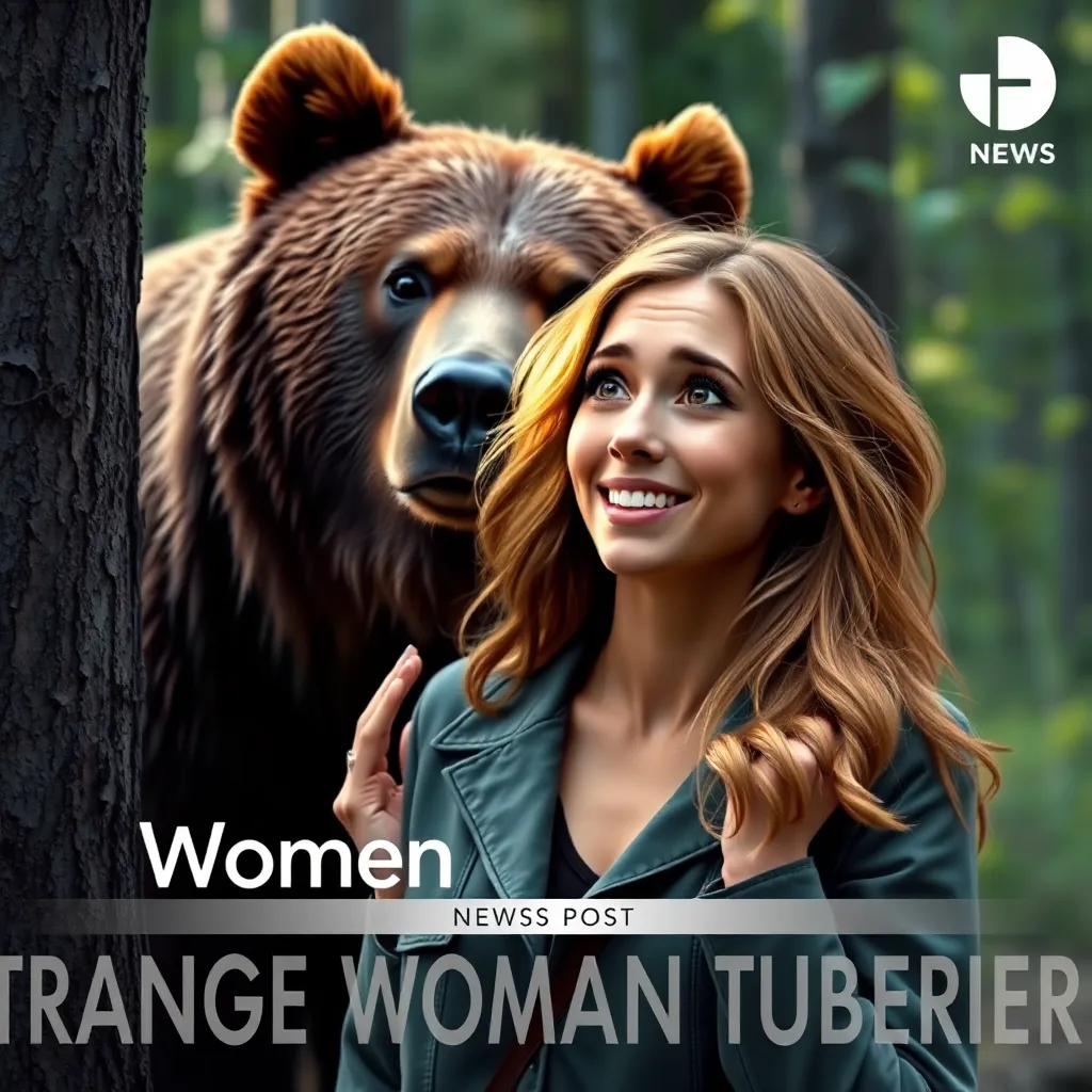 Surprising Bear Encounter Takes Woman by Surprise : LevelUpTalk