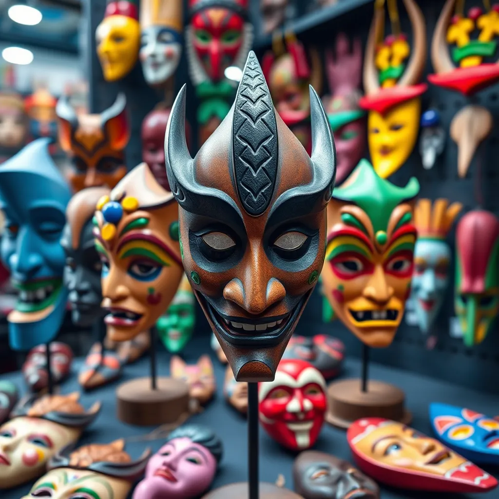 Explore the Unique Craftsmanship of Wooden Sweet Tooth Masks : LevelUpTalk