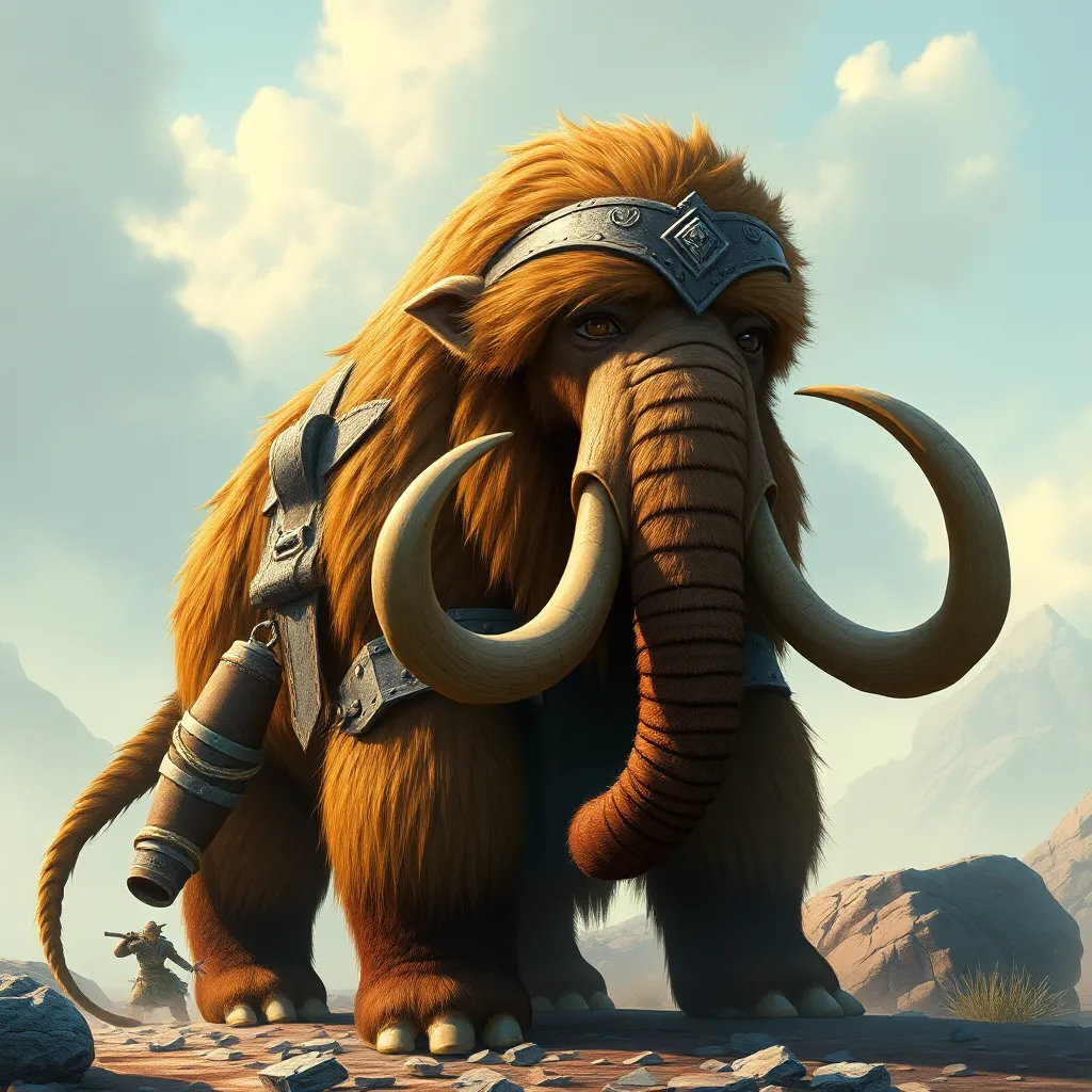 Creating a Woolly Mammoth Character for DnD Campaign : LevelUpTalk