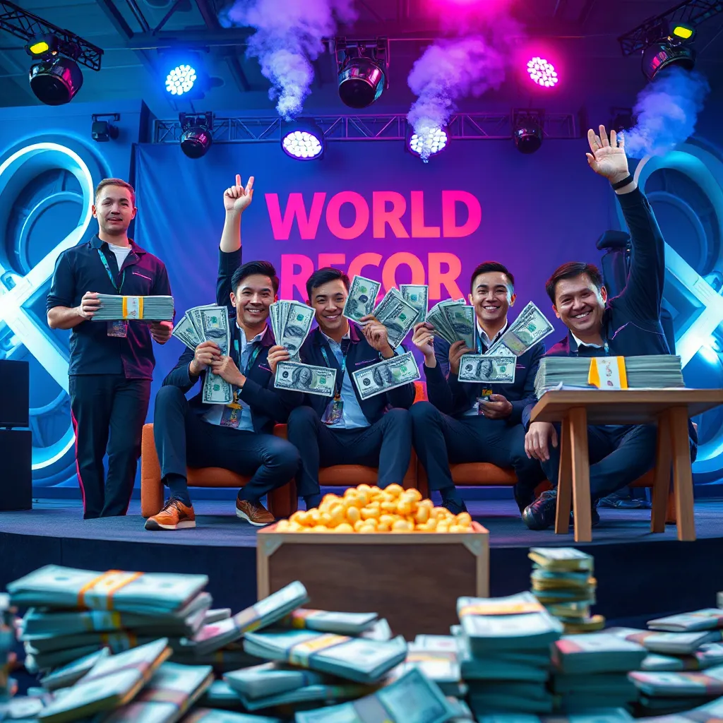 World Record for Cash Extraction on World Tour Revealed : LevelUpTalk