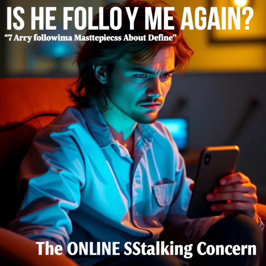 Is He Following Me Again? The Online Stalking Concern : LevelUpTalk