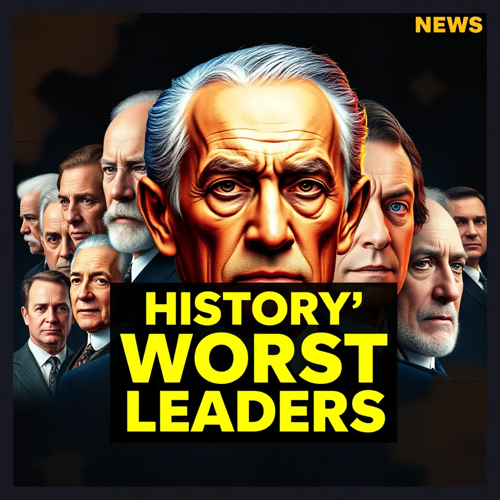 Evaluating History's Worst Leader: A Deep Dive : LevelUpTalk