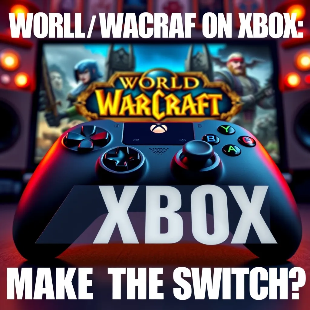 World of Warcraft on Xbox: Would You Make the Switch? : LevelUpTalk