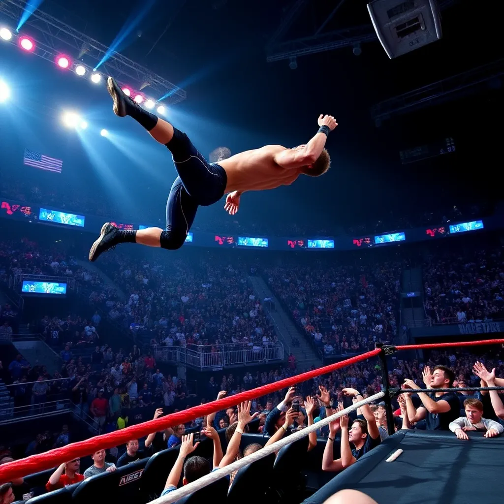 Wrestling Highlight: FROM THE TOP ROPE! Stuns Fans : LevelUpTalk