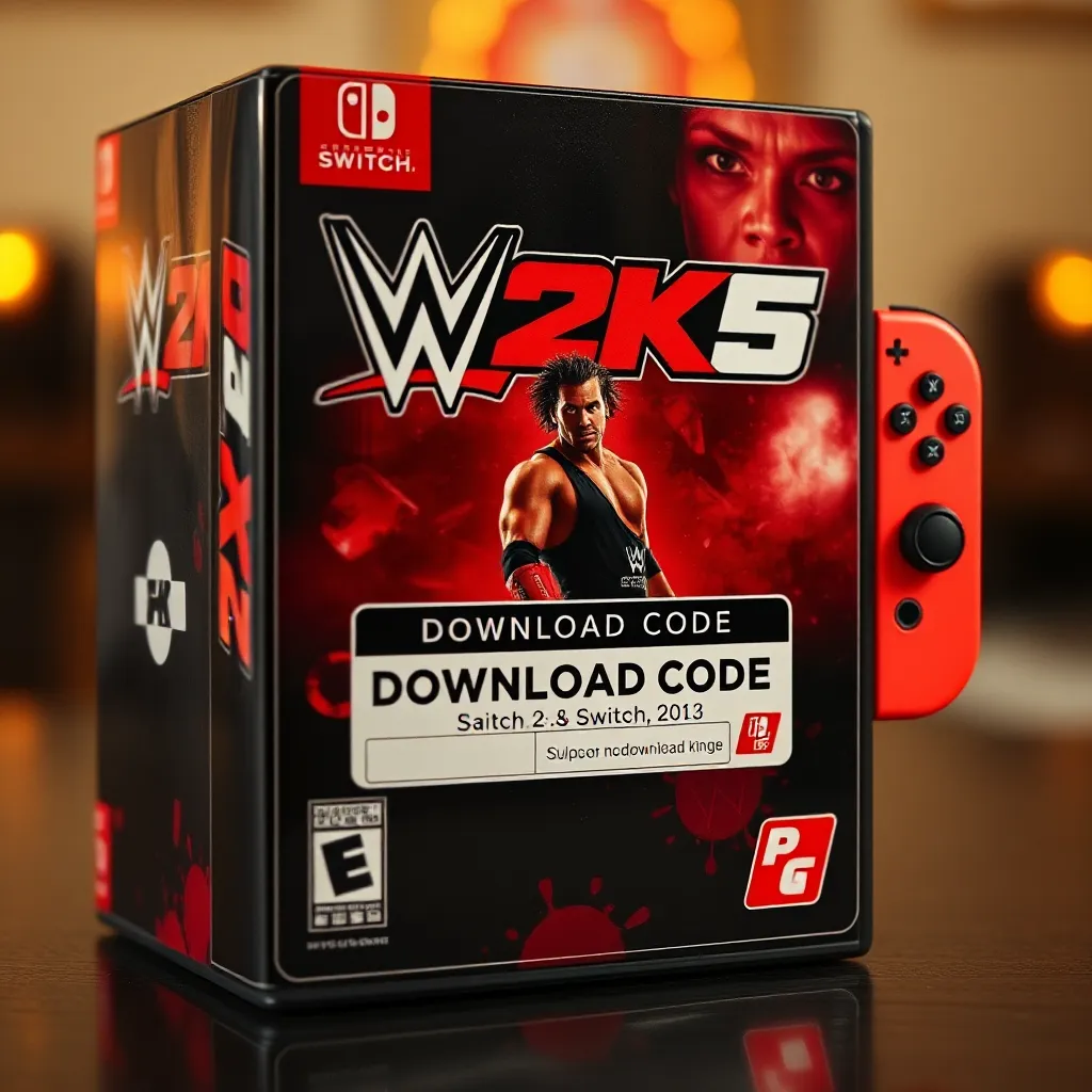 WWE 2K25 Switch 2 Has Only a Code Not a Physical Game : LevelUpTalk