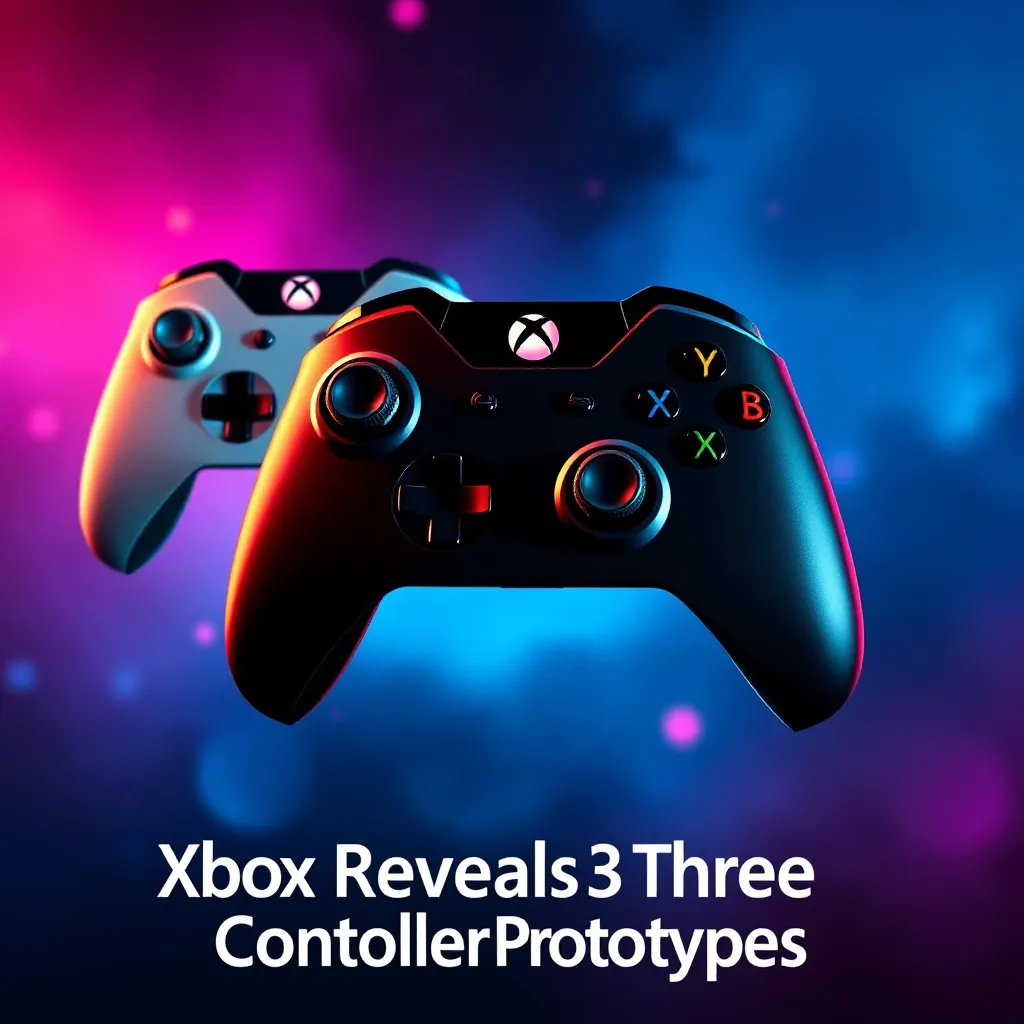 Xbox Reveals Three Exciting Controller Prototypes : LevelUpTalk