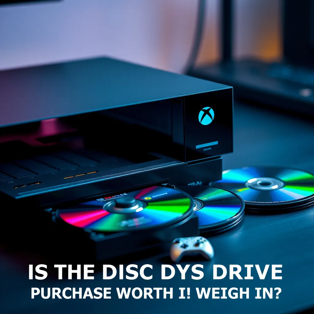 Is the Xbox Disc Drive Purchase Worth It? Experts Weigh In : LevelUpTalk