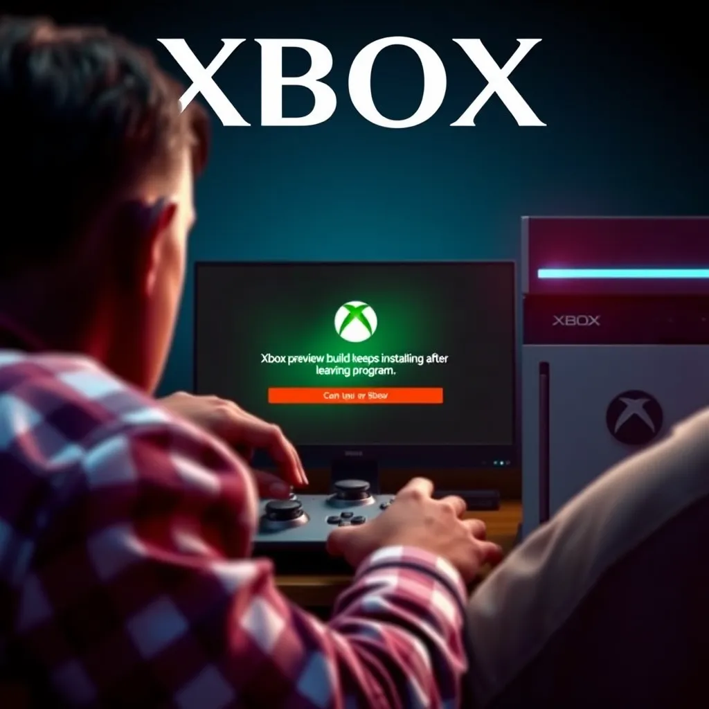 Xbox Preview Build Keeps Installing After Leaving Program : LevelUpTalk