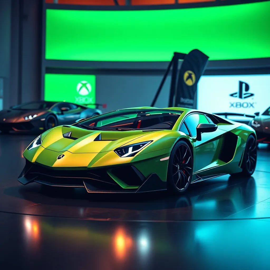 Xbox and Lamborghini Launch Unique Car for Forza's PS5 Release ...
