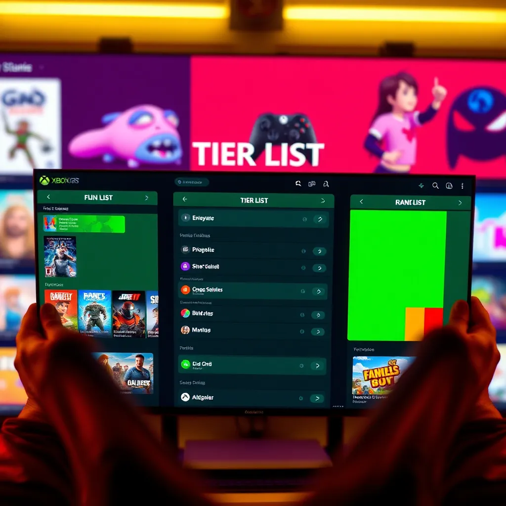 Exciting Xbox Player's Killer Fun Tier List Revealed! : LevelUpTalk