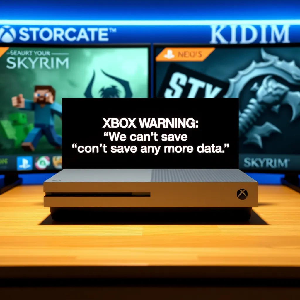 Xbox Warning: ‘We Can’t Save Any More Data’ Message : LevelUpTalk