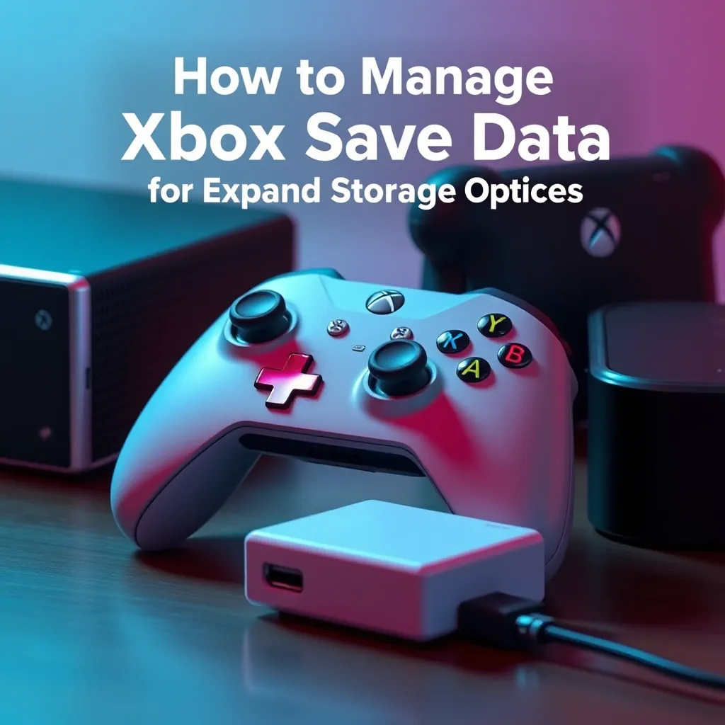 How to Manage Xbox Save Data and Expand Storage Options : LevelUpTalk