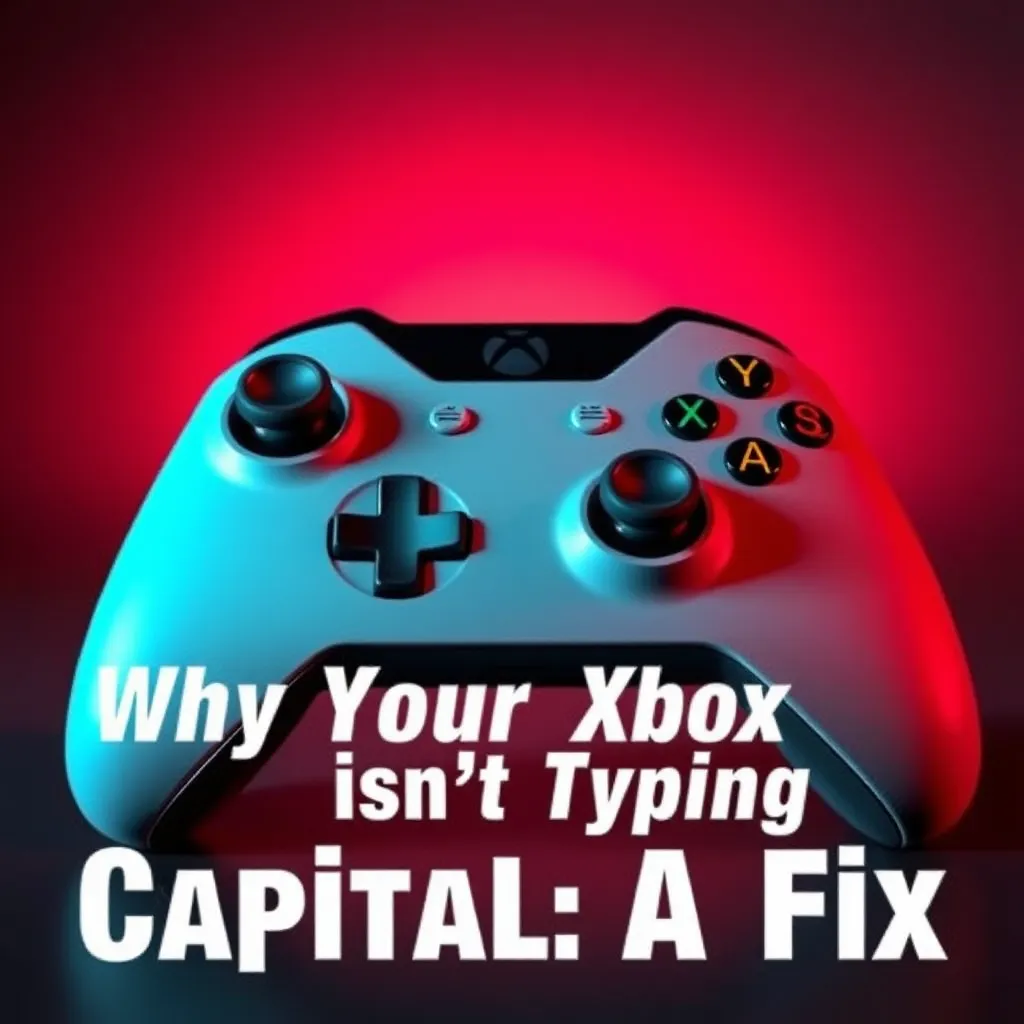Why Your Xbox Isn't Typing Capital Letters: A Fix : LevelUpTalk