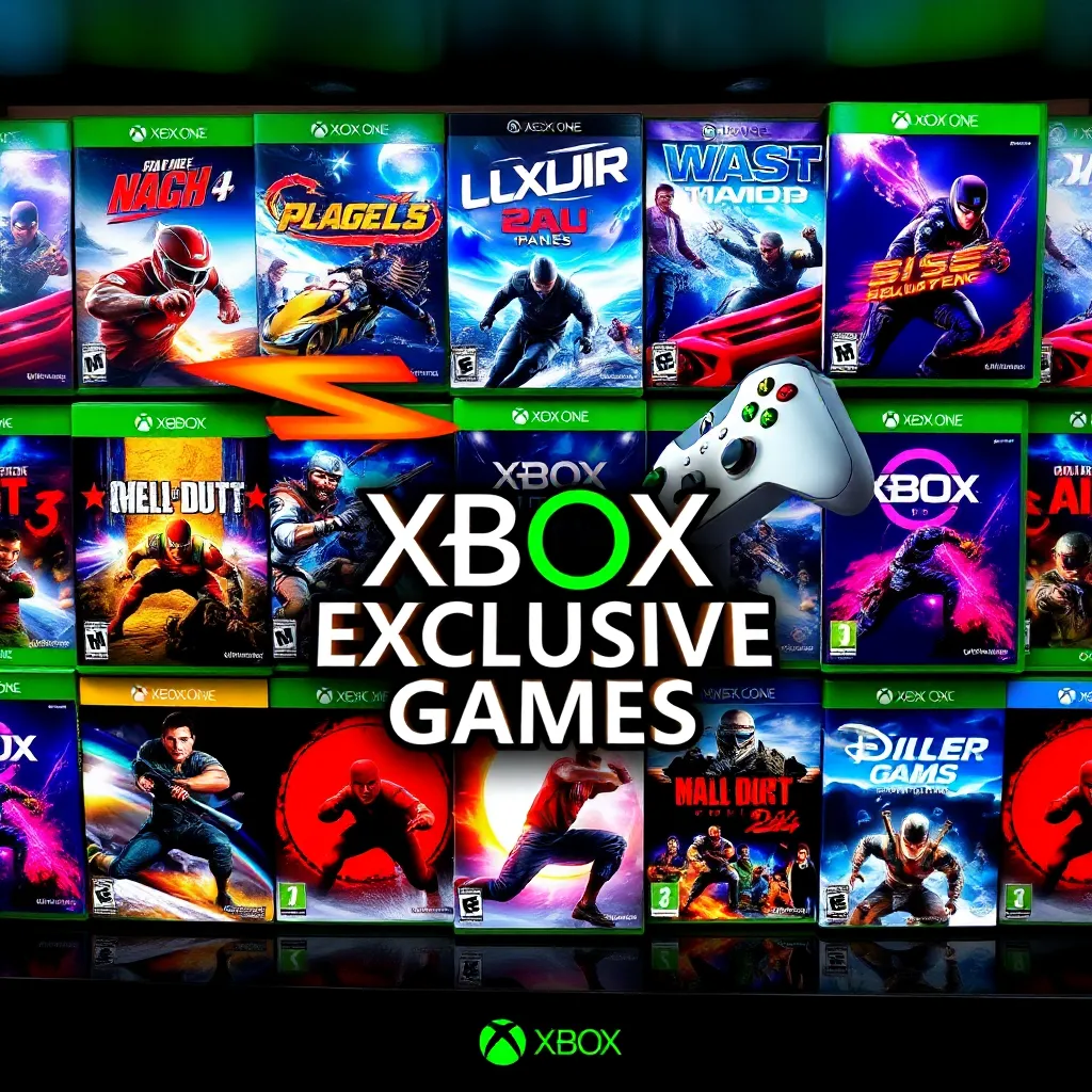 Explore My Complete List of Xbox Exclusive Games : LevelUpTalk