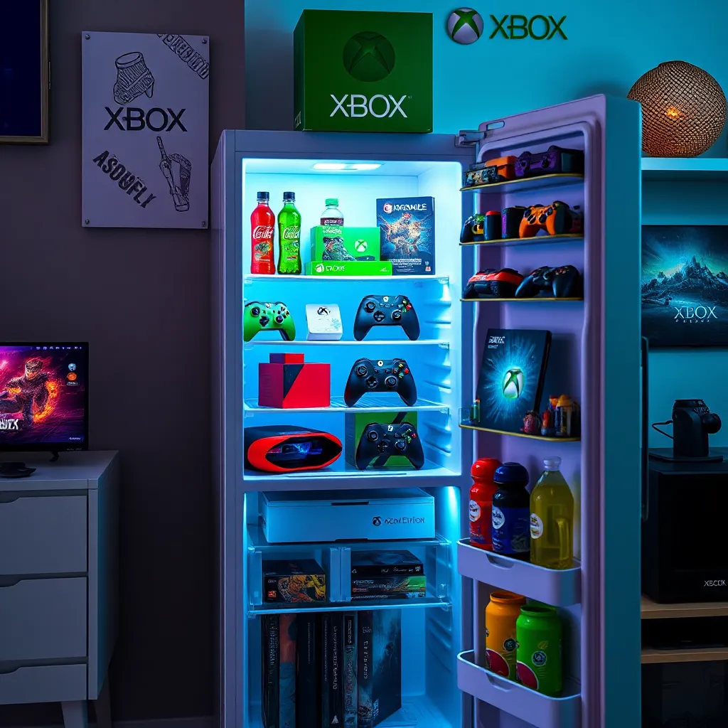Showcase Your Xbox Fridge with Collectors Edition Display : LevelUpTalk