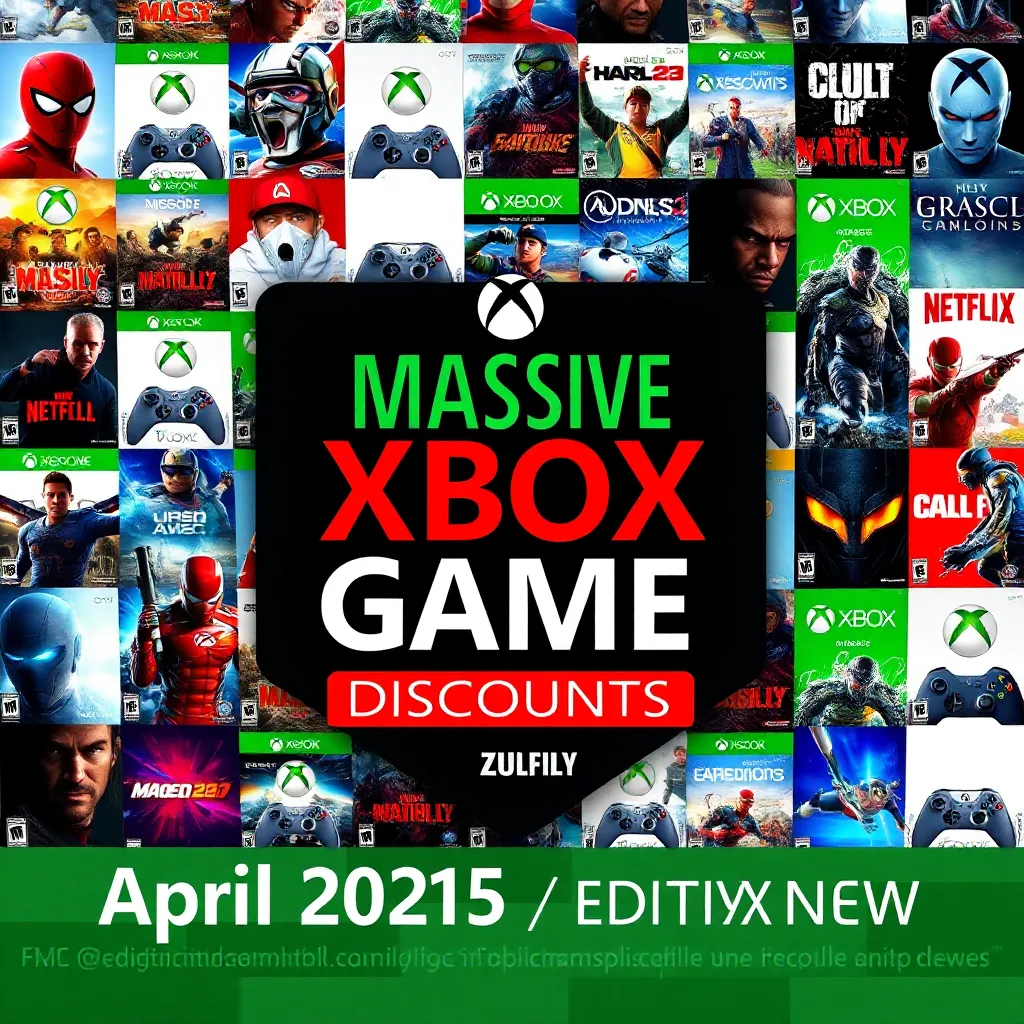Massive Xbox Game Discounts for April 2025 : LevelUpTalk