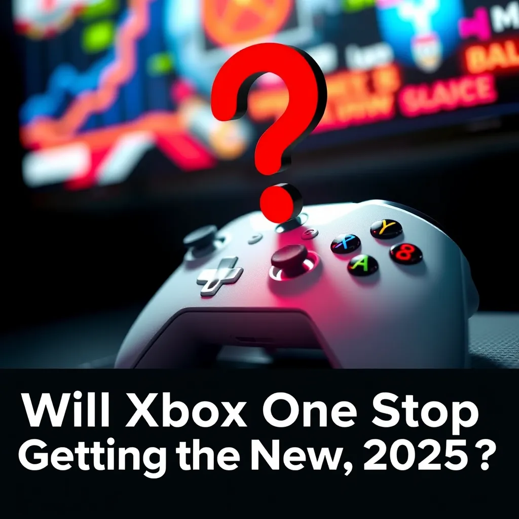 Will Xbox One Stop Getting New Games by 2025? : LevelUpTalk