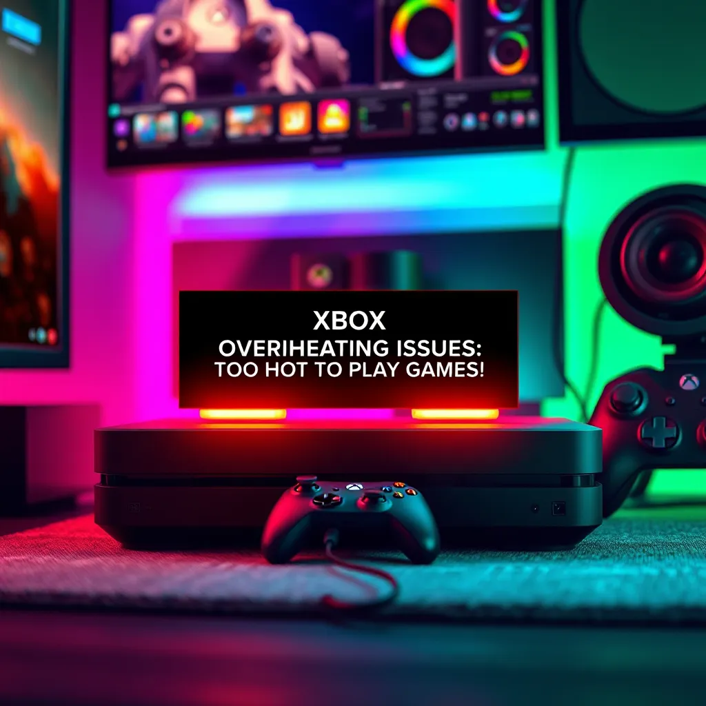Xbox Overheating Issues: Too Hot to Play Games : LevelUpTalk
