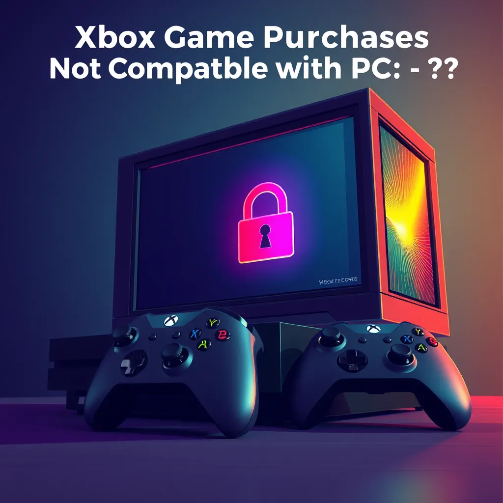 Xbox Game Purchases Not Compatible with PC: Why? : LevelUpTalk