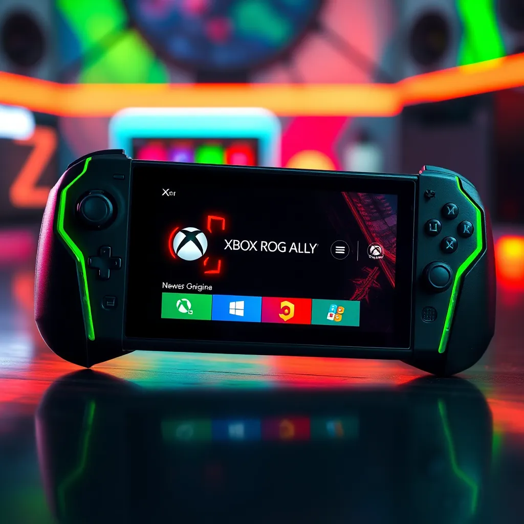 Testing the Future: Xbox Rog Ally's Handheld UI : LevelUpTalk