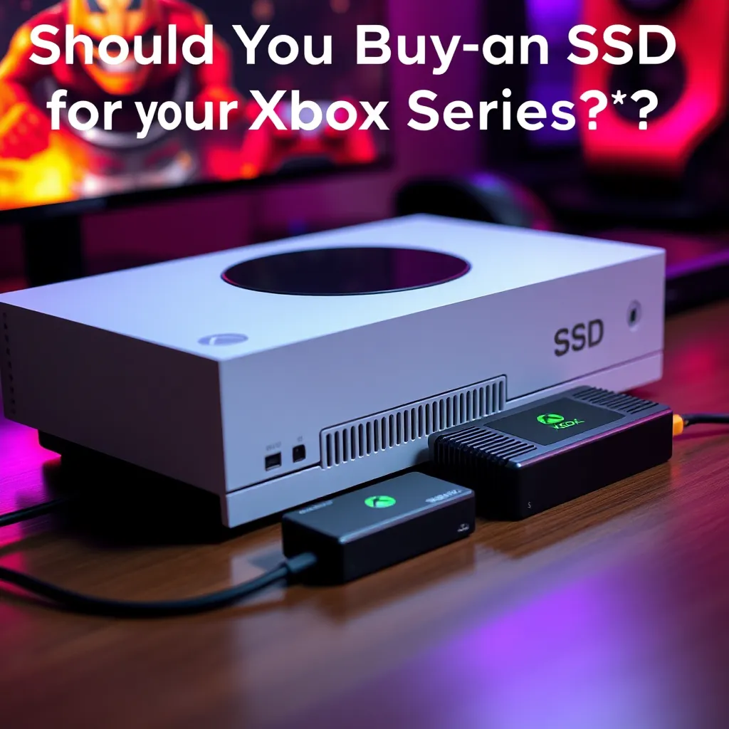 Should You Buy an SSD for Your Xbox Series S? : LevelUpTalk