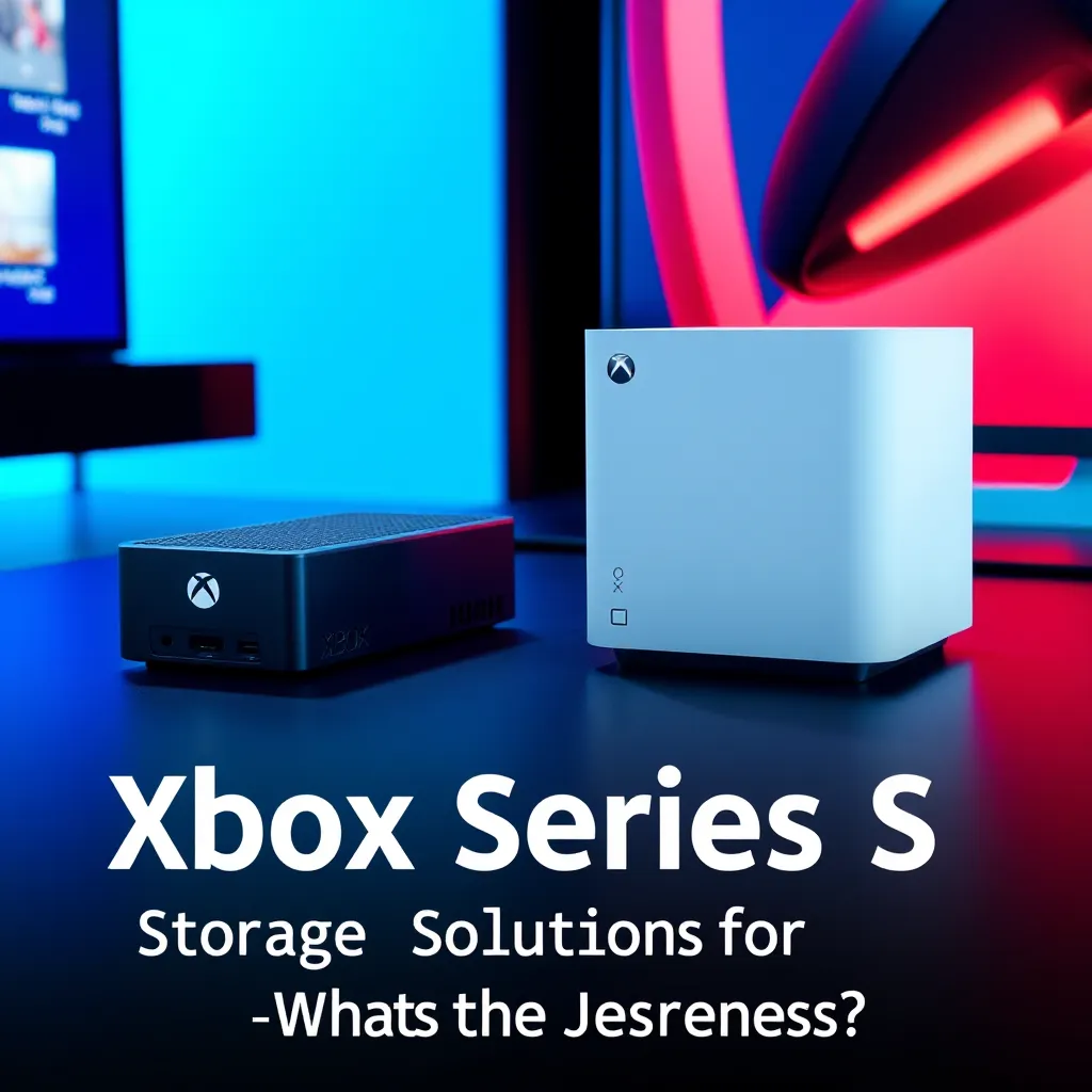 Storage Solutions for Xbox Series S: What's the Difference? : LevelUpTalk