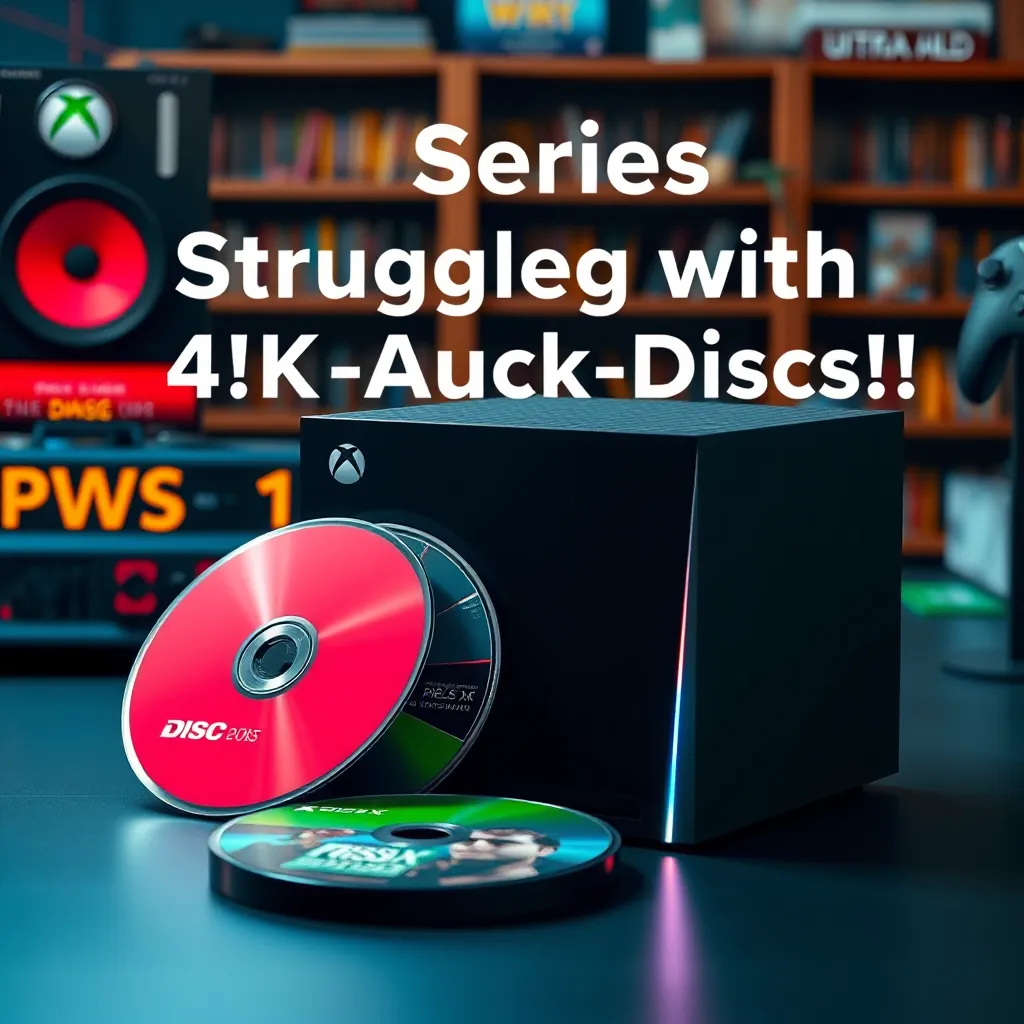 Xbox Series X Users Struggle with 4K Ultra HD Discs : LevelUpTalk