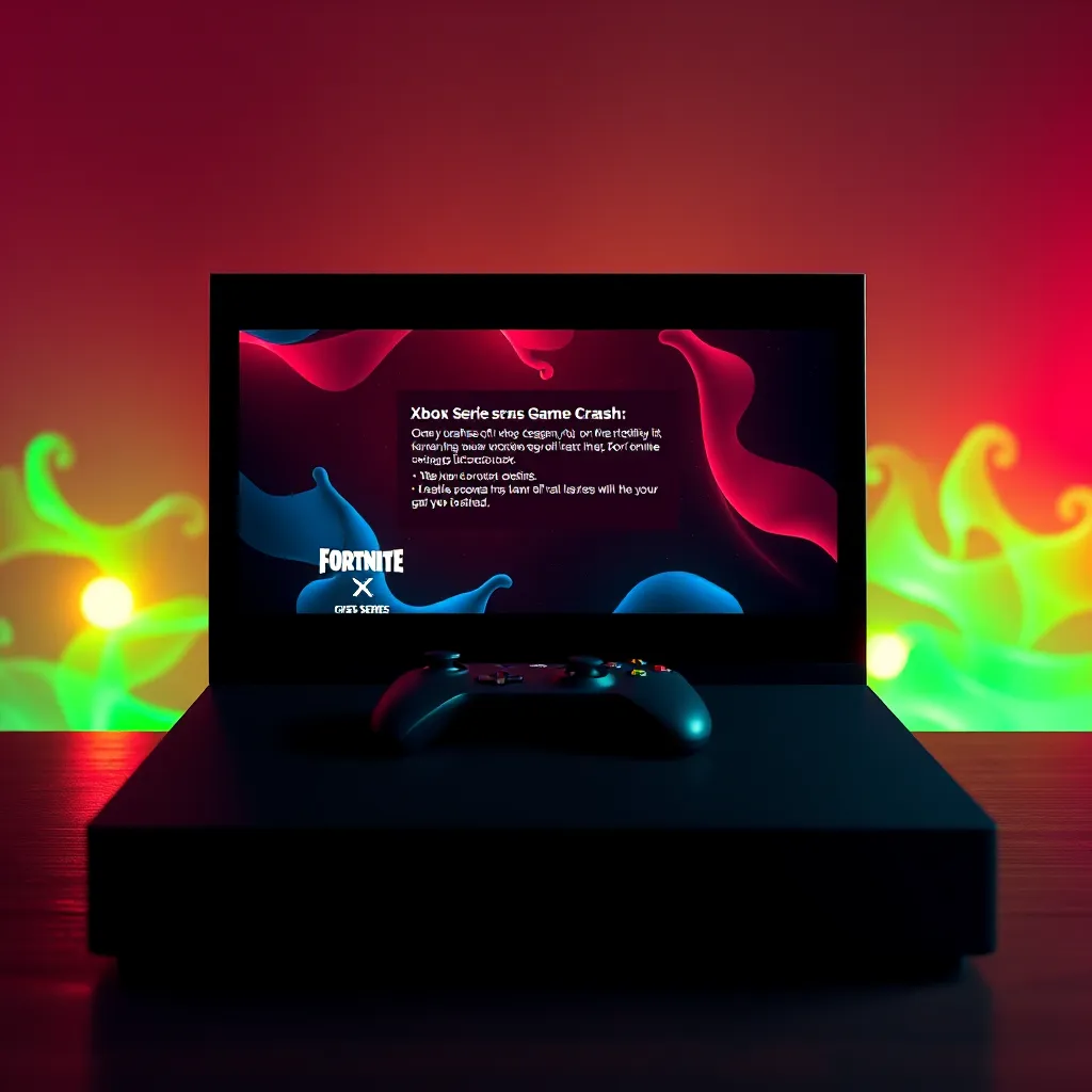 Frequent Game Crashes on Xbox Series X: Need Solutions : LevelUpTalk