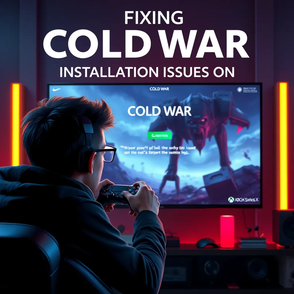 Fixing Cold War Installation Issues on Xbox Series X : LevelUpTalk