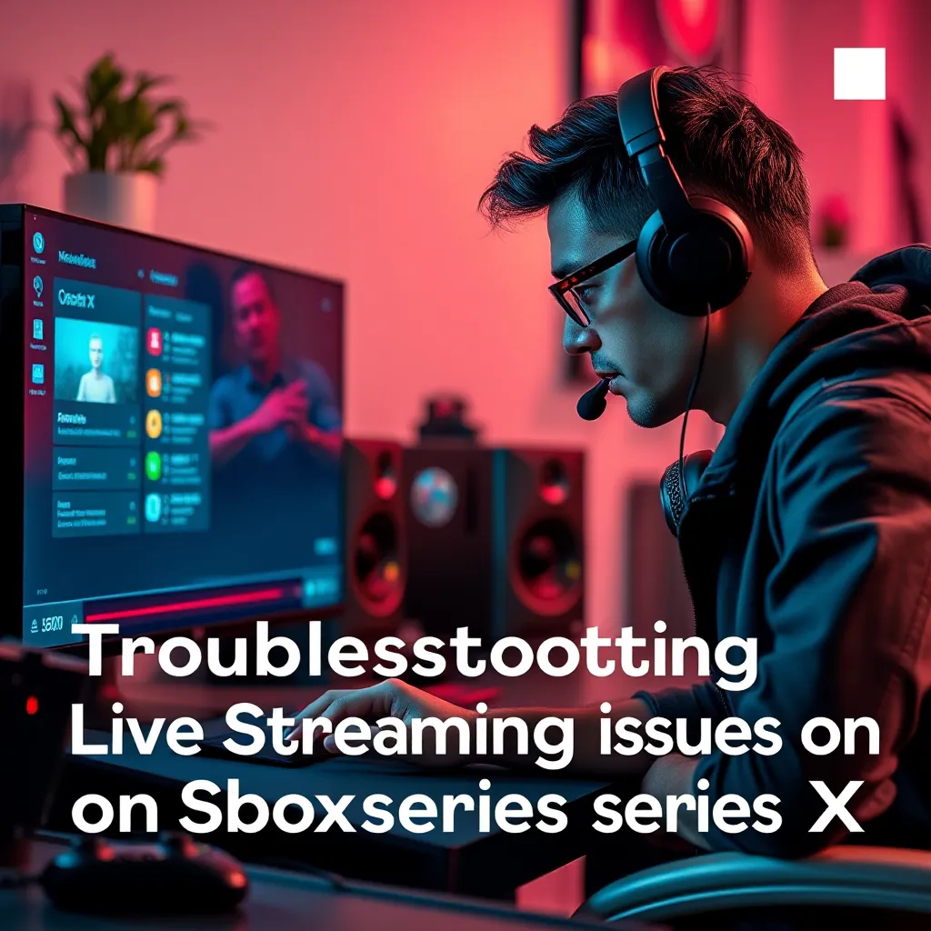 Troubleshooting Live Streaming Issues on Xbox Series X : LevelUpTalk