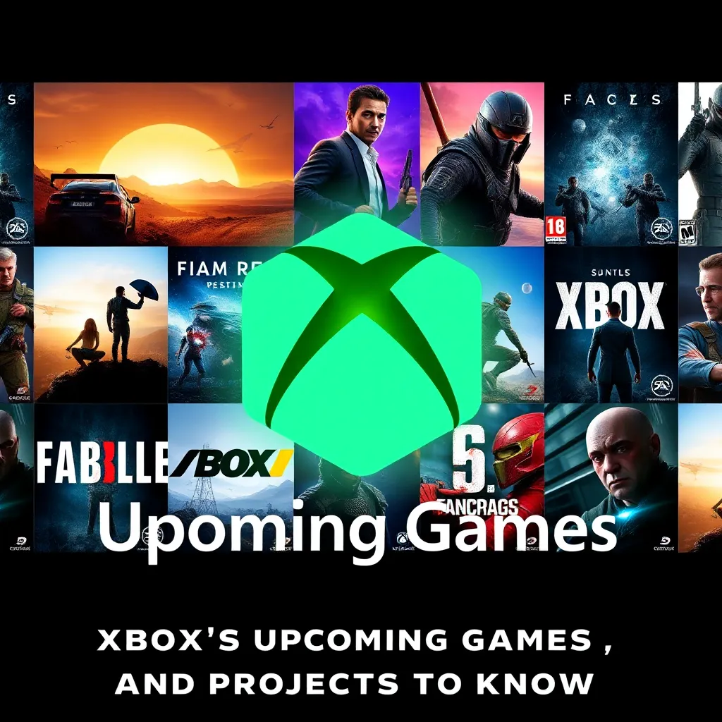 Xbox's Upcoming Games and Projects You Need to Know : LevelUpTalk