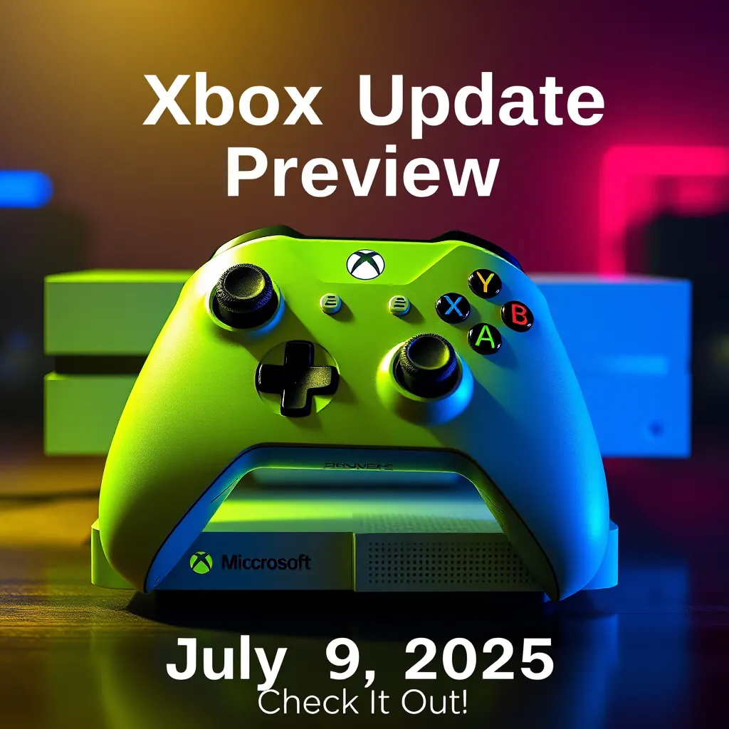 Xbox Update Preview for July 9, 2025 - Check It Out! : LevelUpTalk